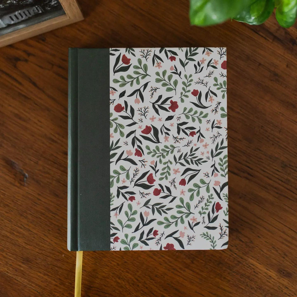 The Holy Bible Journaling Study Rust Floral – Lindale Floral Shop